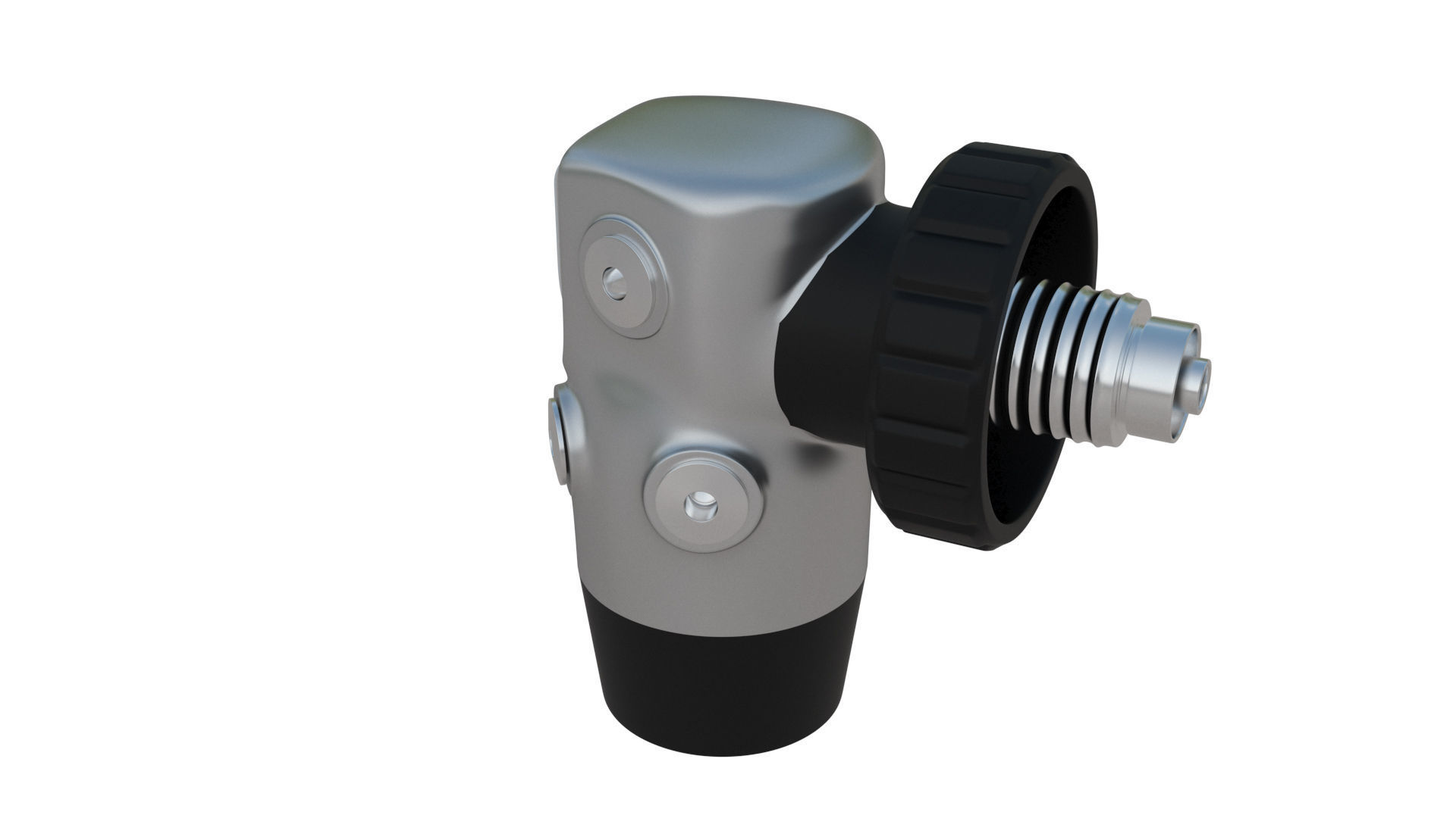 Scuba Diving Regulator First stage 3D model | CGTrader