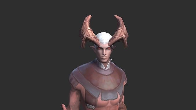 3D model Demon Man VR / AR / low-poly | CGTrader
