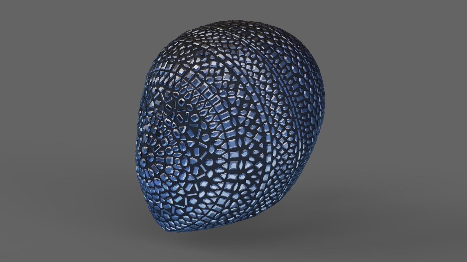 Diamond Hood Mask Margiela style 3D model | CGTrader