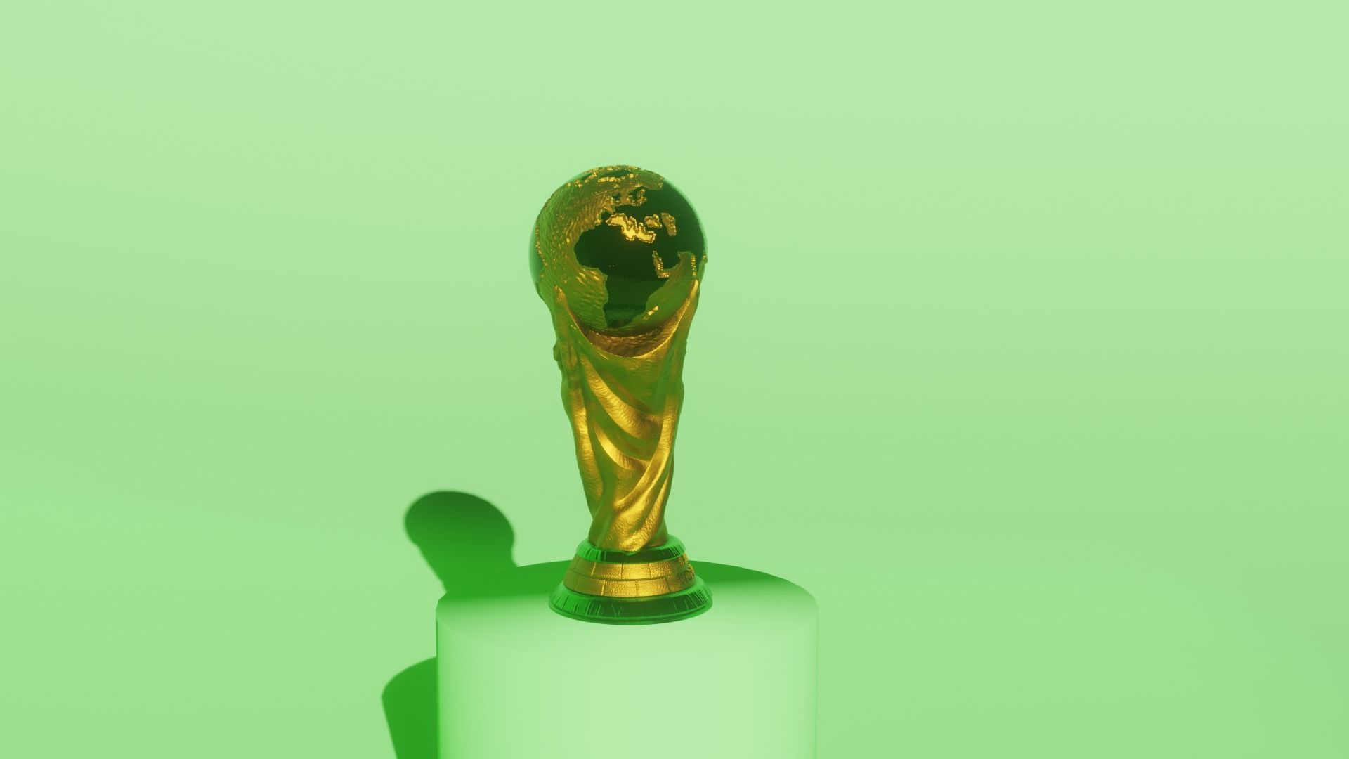 World cup trophy 3d model free 3D model | CGTrader
