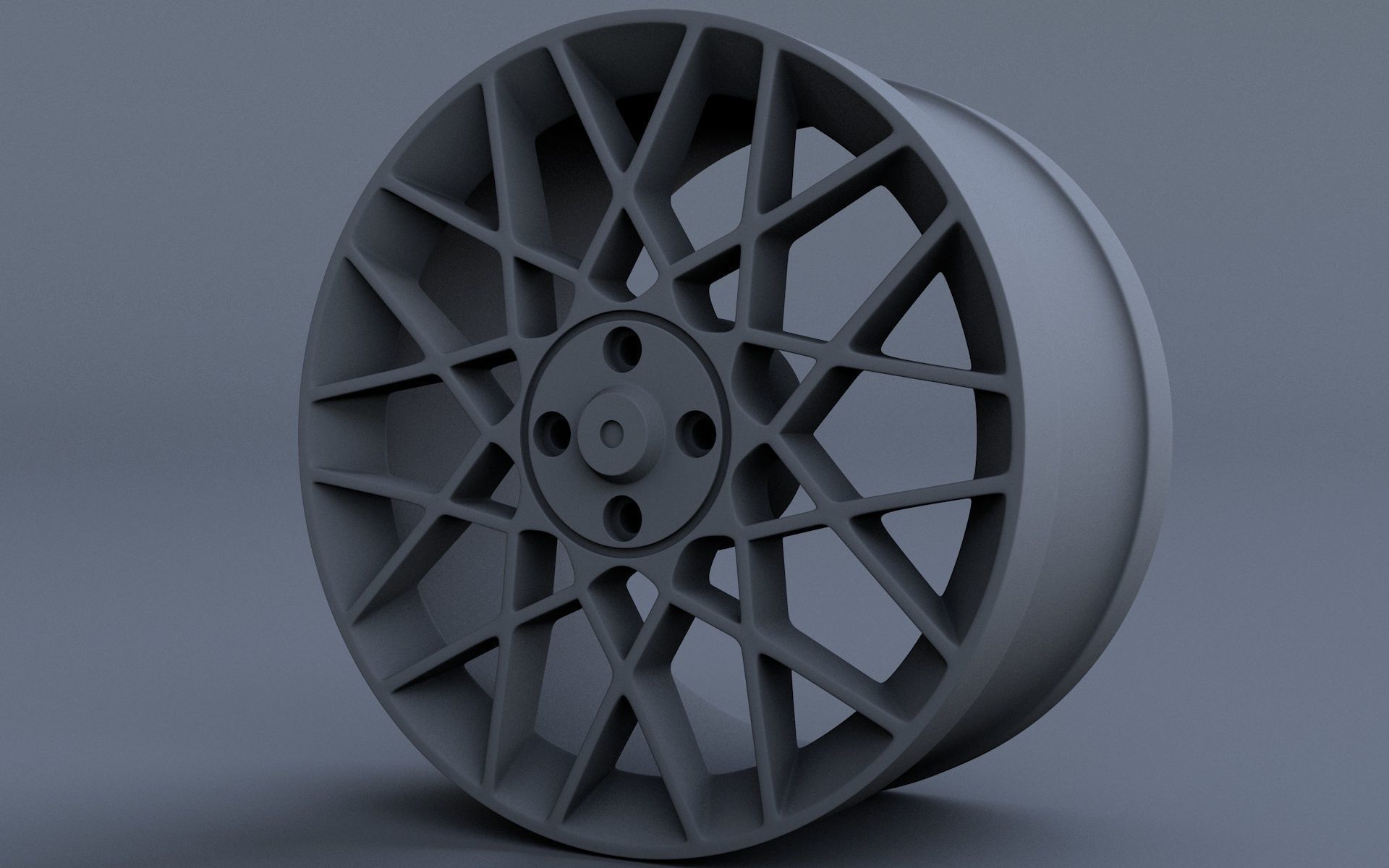 PDW Velocity Car Rim 3D model 3D printable | CGTrader