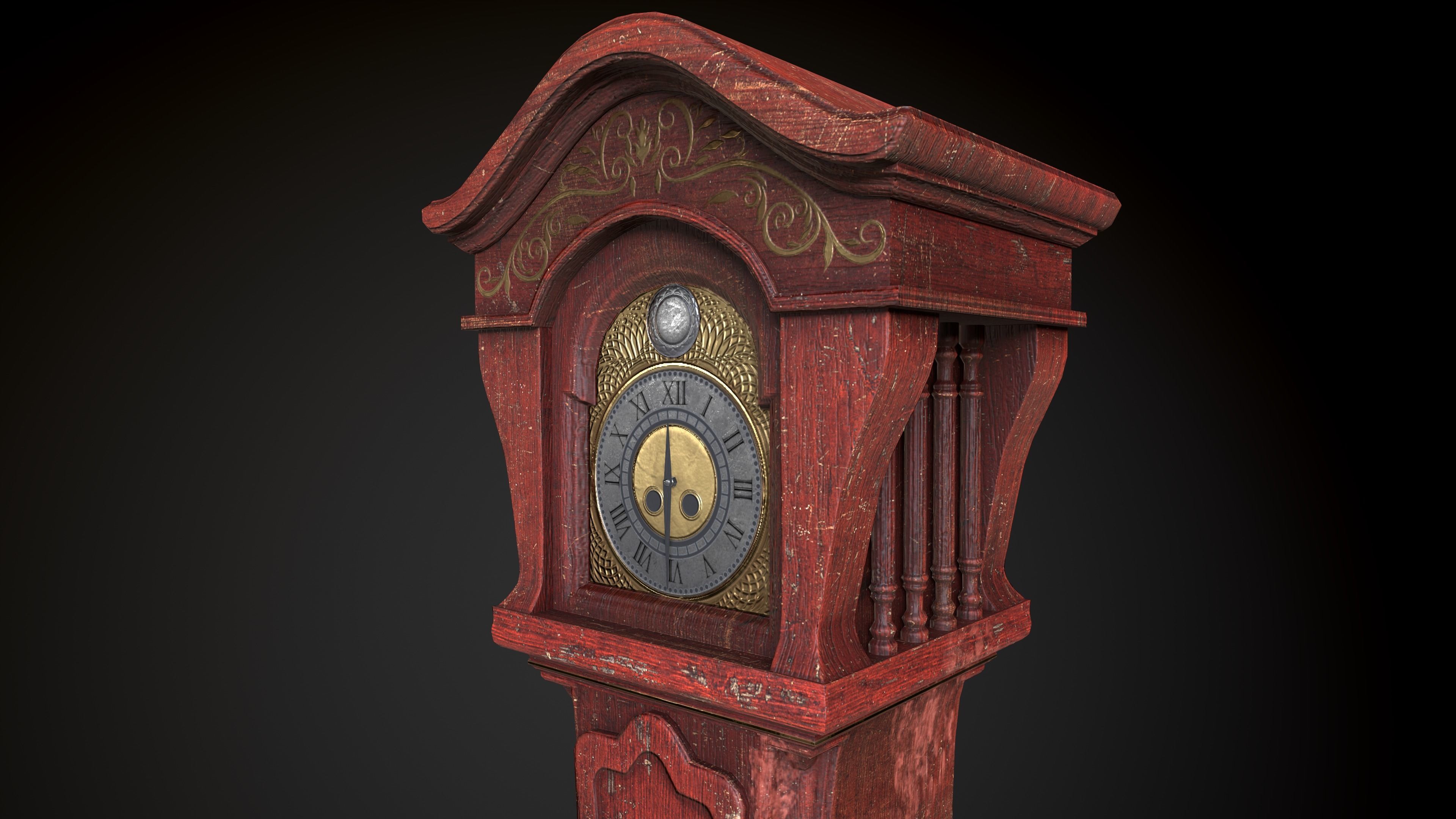 3D model Roboclock GameReady VR / AR / low-poly | CGTrader