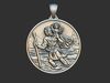 Saint Christopher - Sao Cristovao 3D model 3D printable | CGTrader