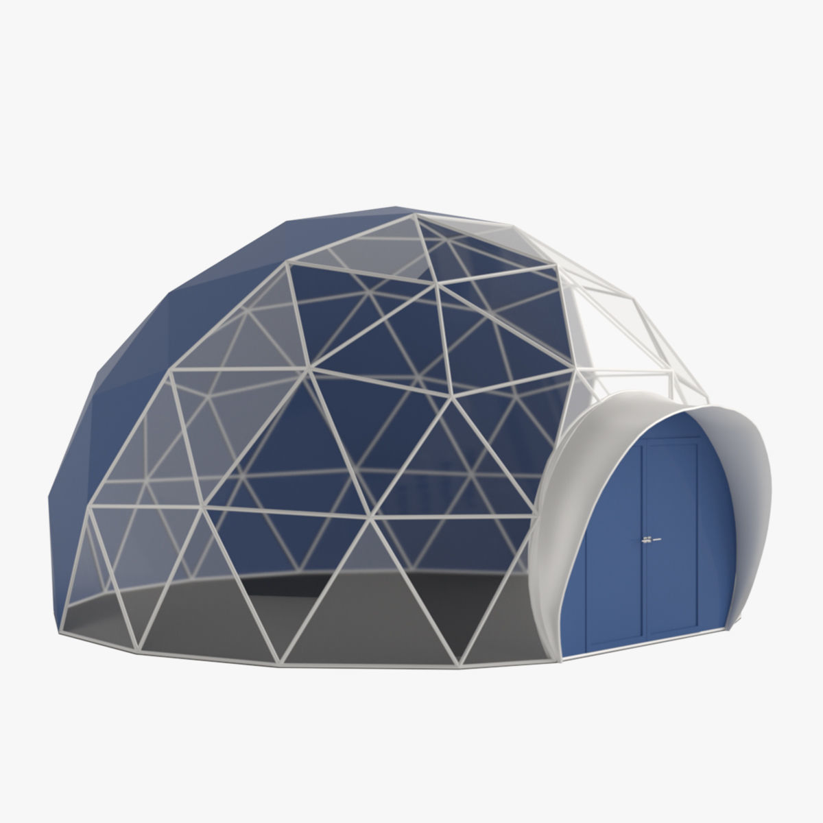 Geodome - 8m 3D model | CGTrader
