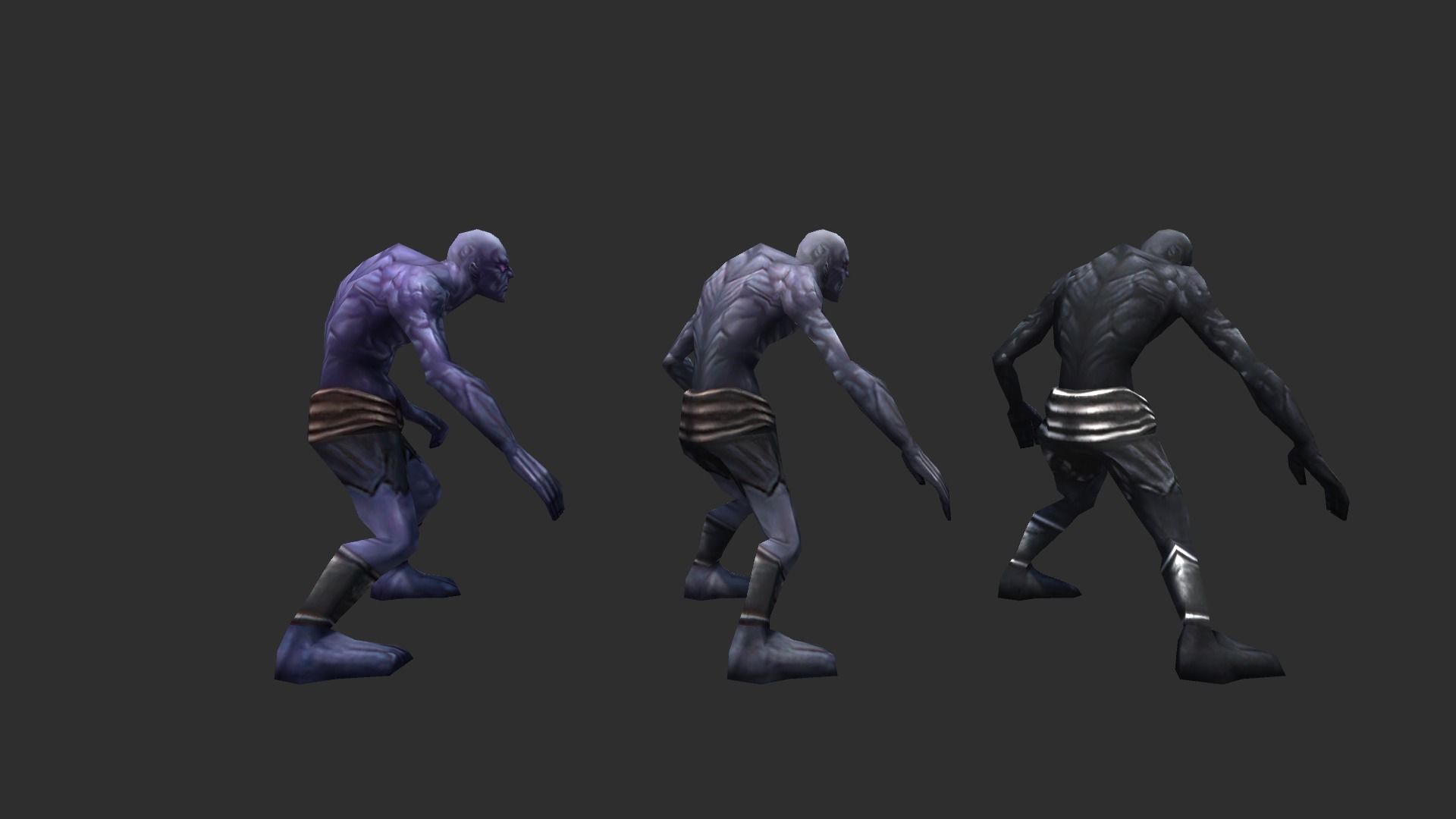 3D model Ghouls VR / AR / low-poly | CGTrader