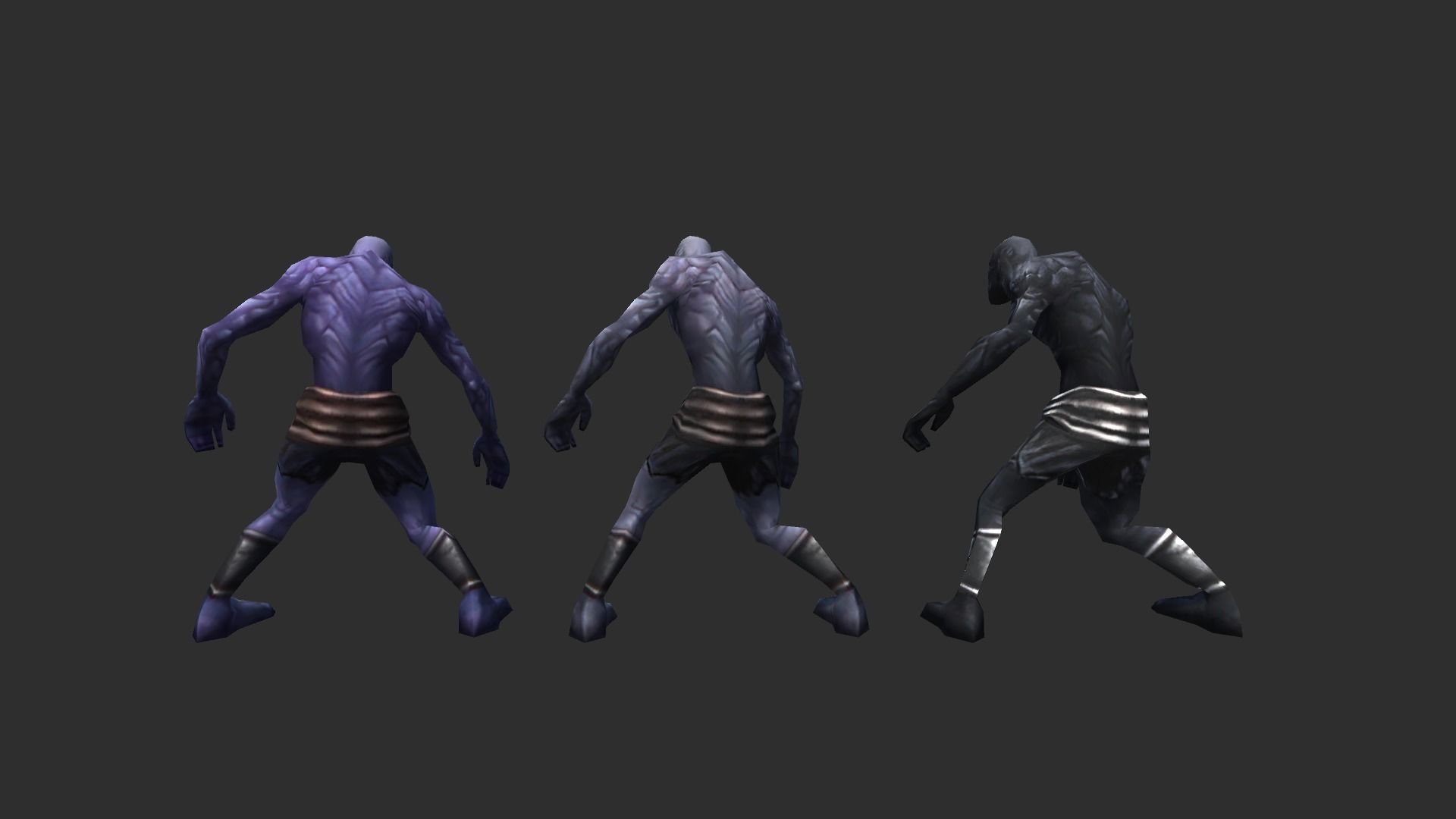 3D model Ghouls VR / AR / low-poly | CGTrader