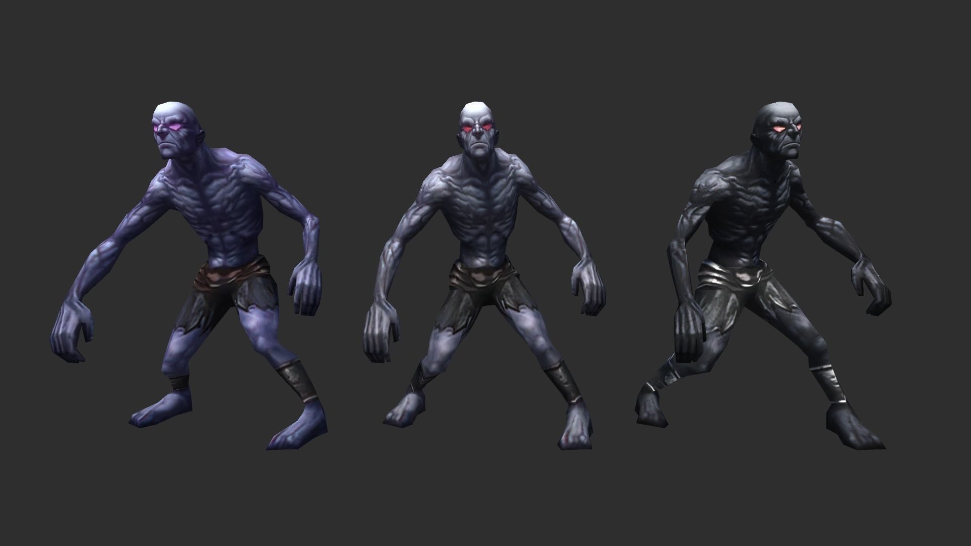 3D model Ghouls VR / AR / low-poly | CGTrader