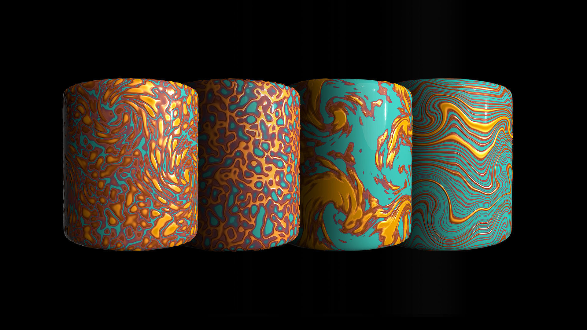 Fantasy set - 4 PBR materials with SBS file free Texture | CGTrader