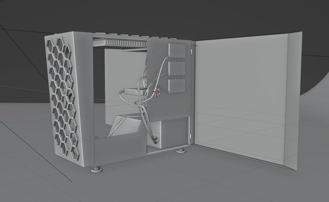 Gaming Computer free 3D model | CGTrader