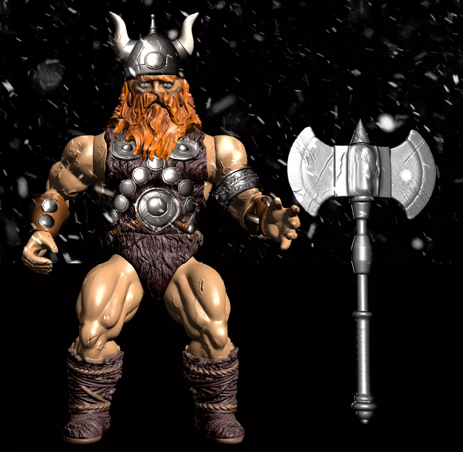 CONAN S SNOW GIANT 3D model 3D printable | CGTrader