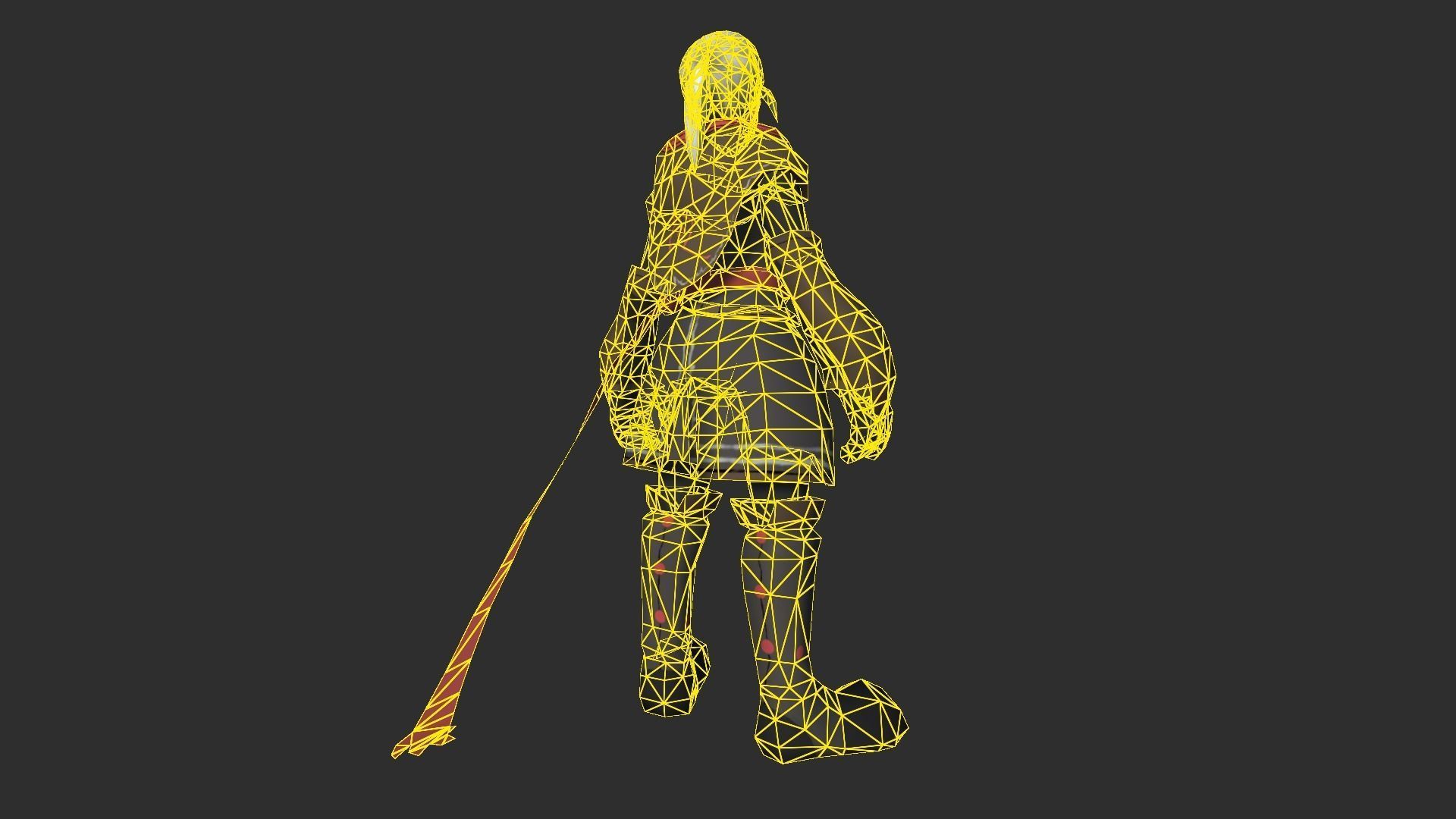 3D model Anime Rogue Male VR / AR / low-poly | CGTrader