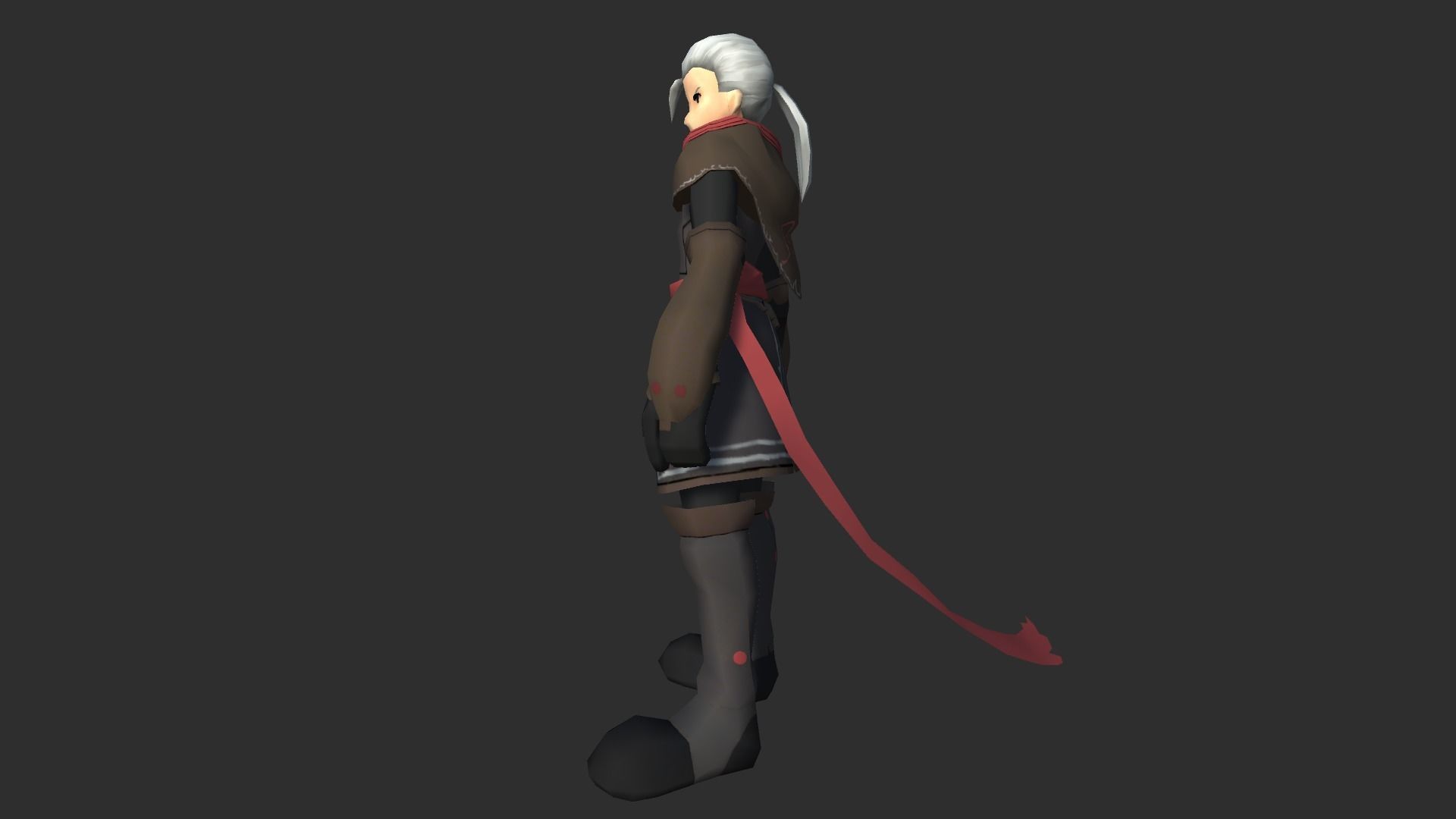 3D model Anime Rogue Male VR / AR / low-poly | CGTrader
