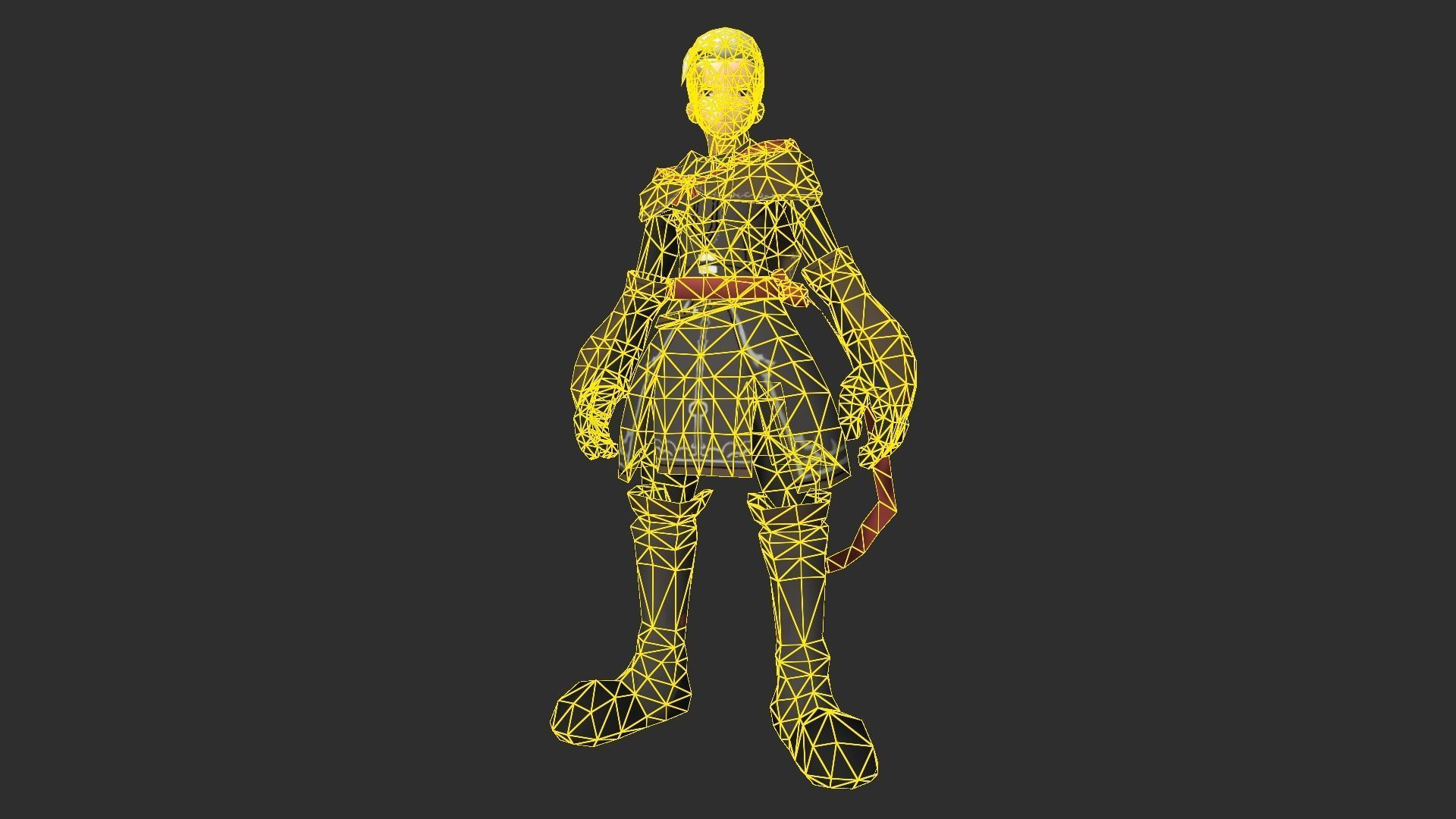 3D model Anime Rogue Male VR / AR / low-poly | CGTrader