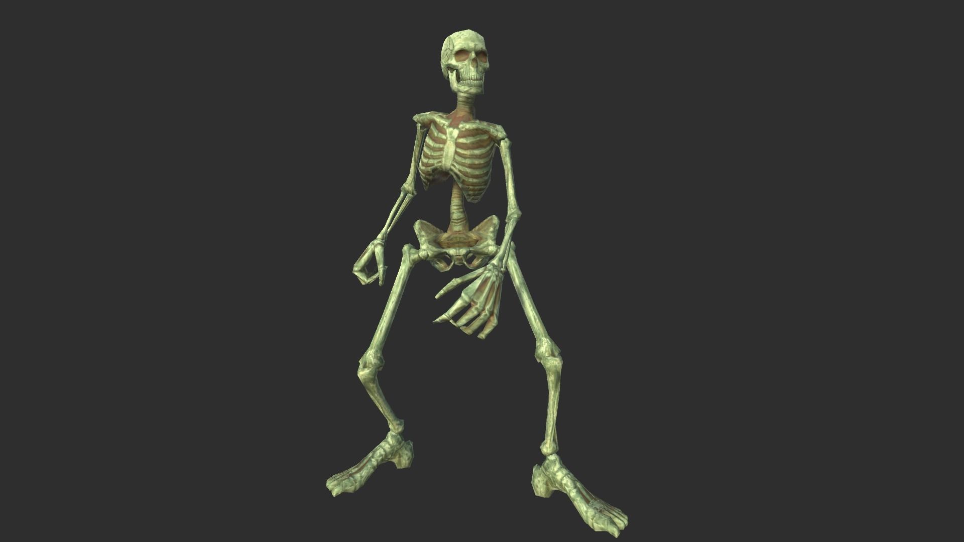 3D model Anime Skeletons VR / AR / low-poly | CGTrader