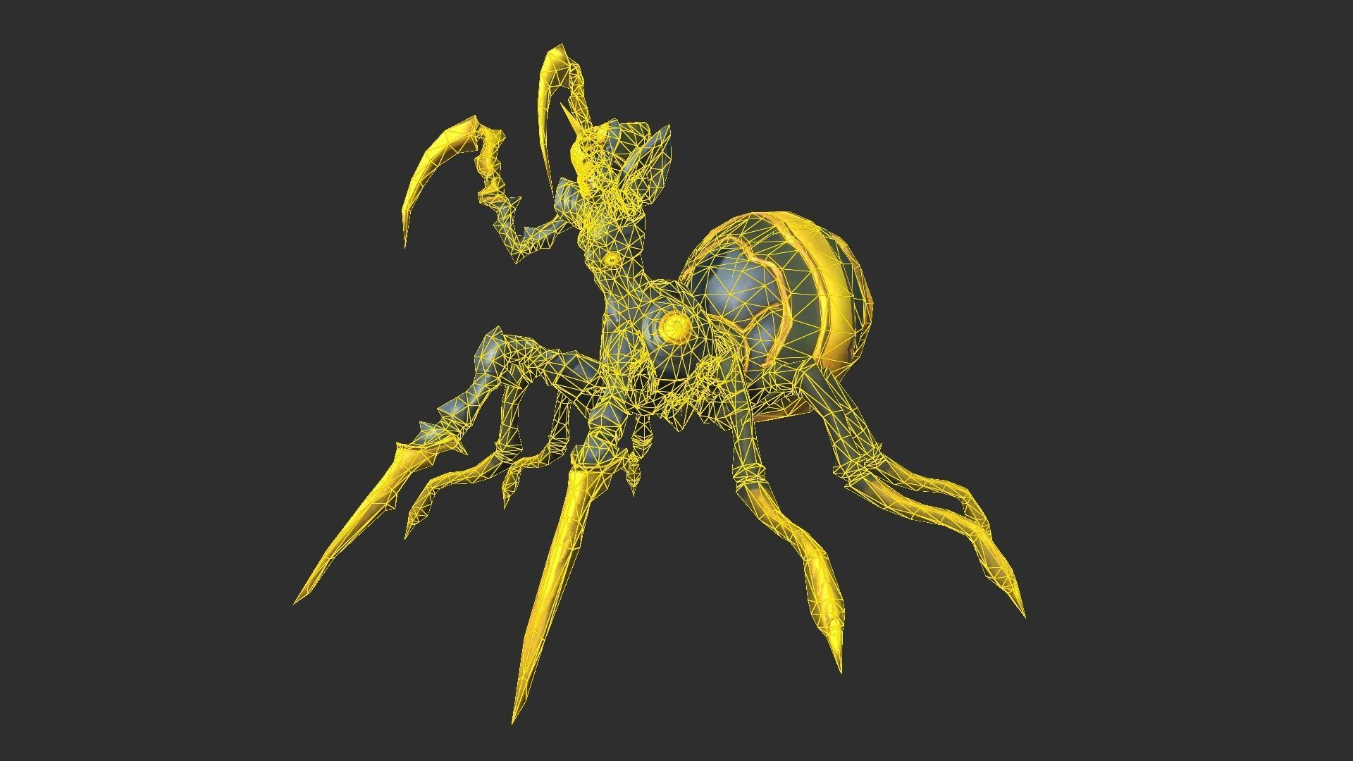 3D model Anime Spider VR / AR / low-poly | CGTrader