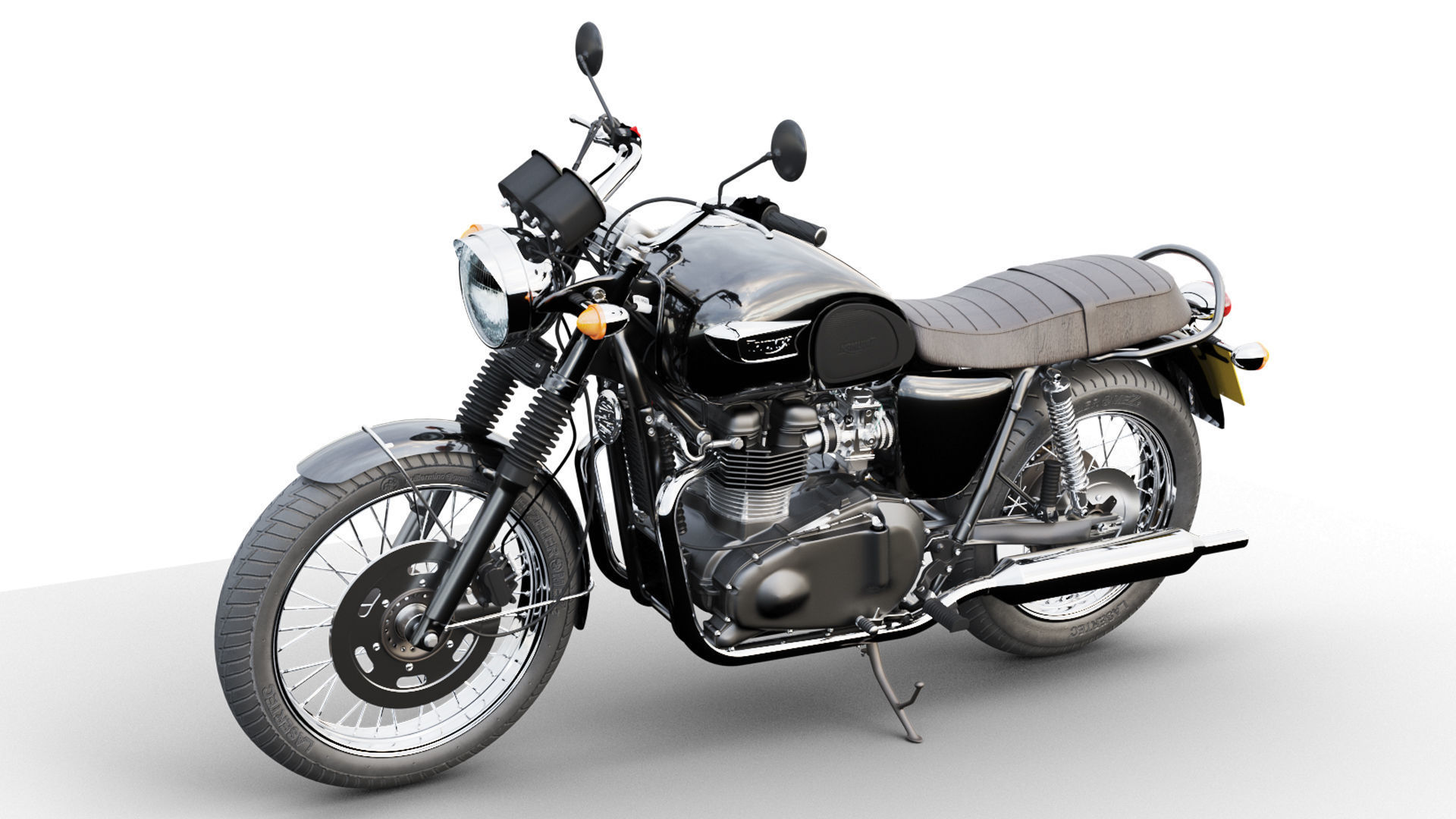Triumph Bonneville 3D model | CGTrader