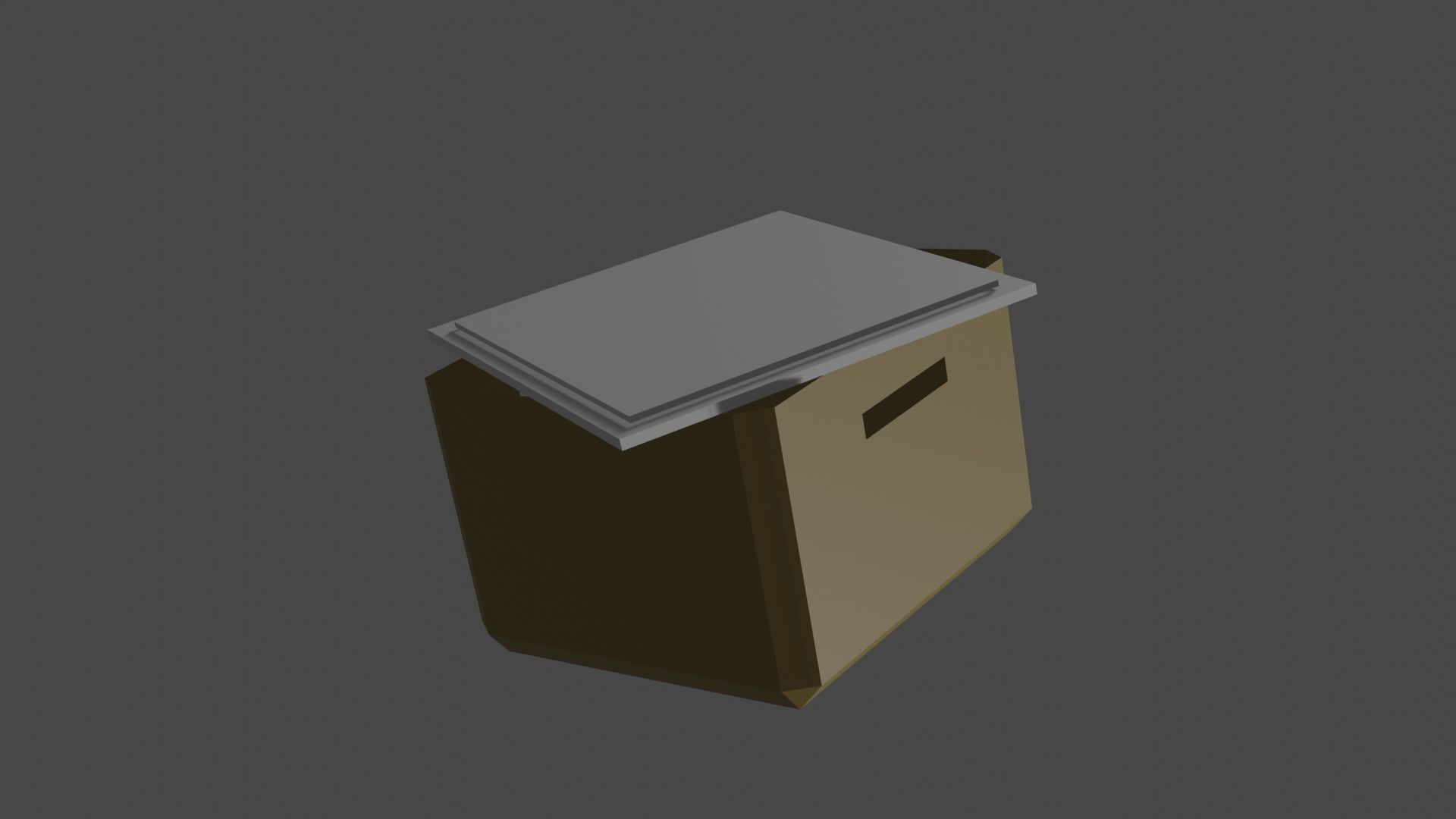 BOX Object free 3D model | CGTrader