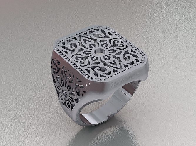 Ring 113 3D model 3D printable | CGTrader