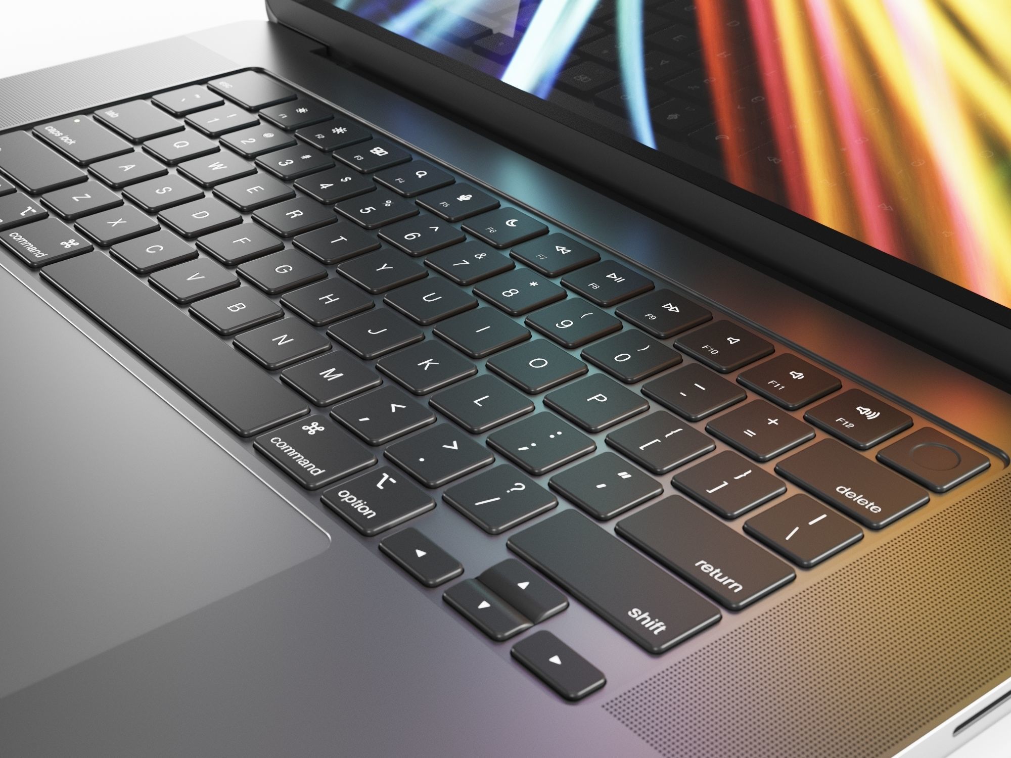 Apple Macbook Pro 16 Inch 2021 M1 3D model | CGTrader