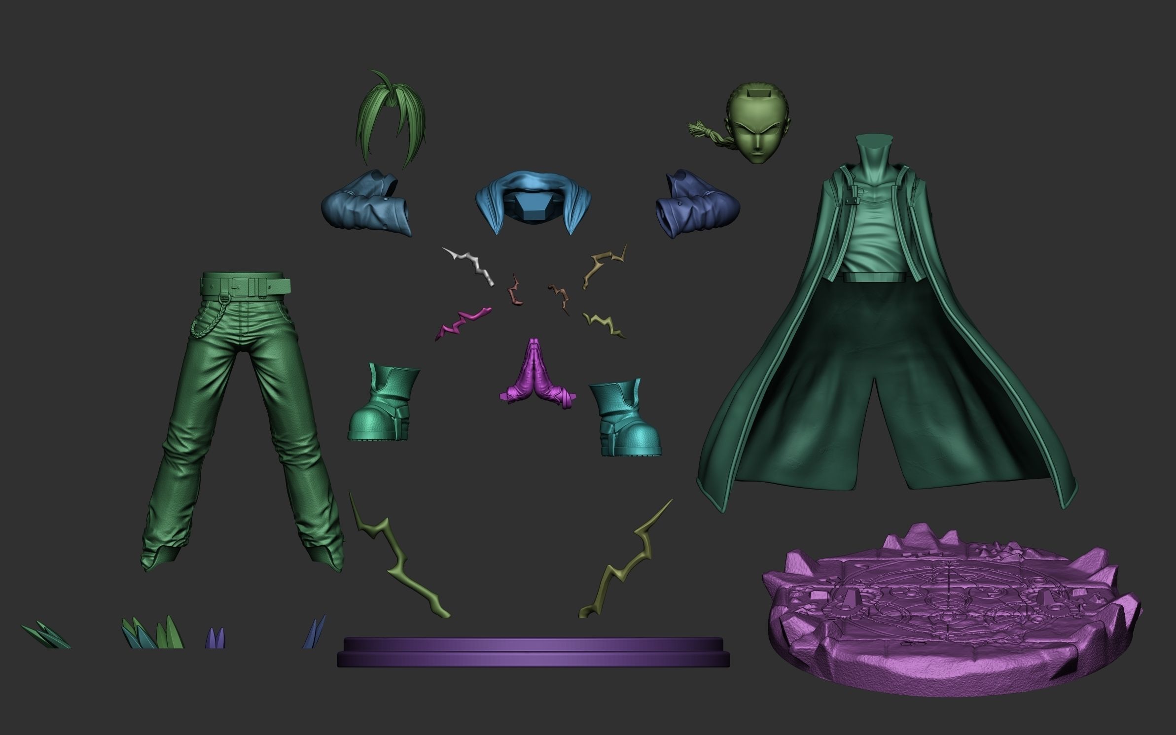 Edward - Fullmetal Alchemist 3D model 3D printable | CGTrader