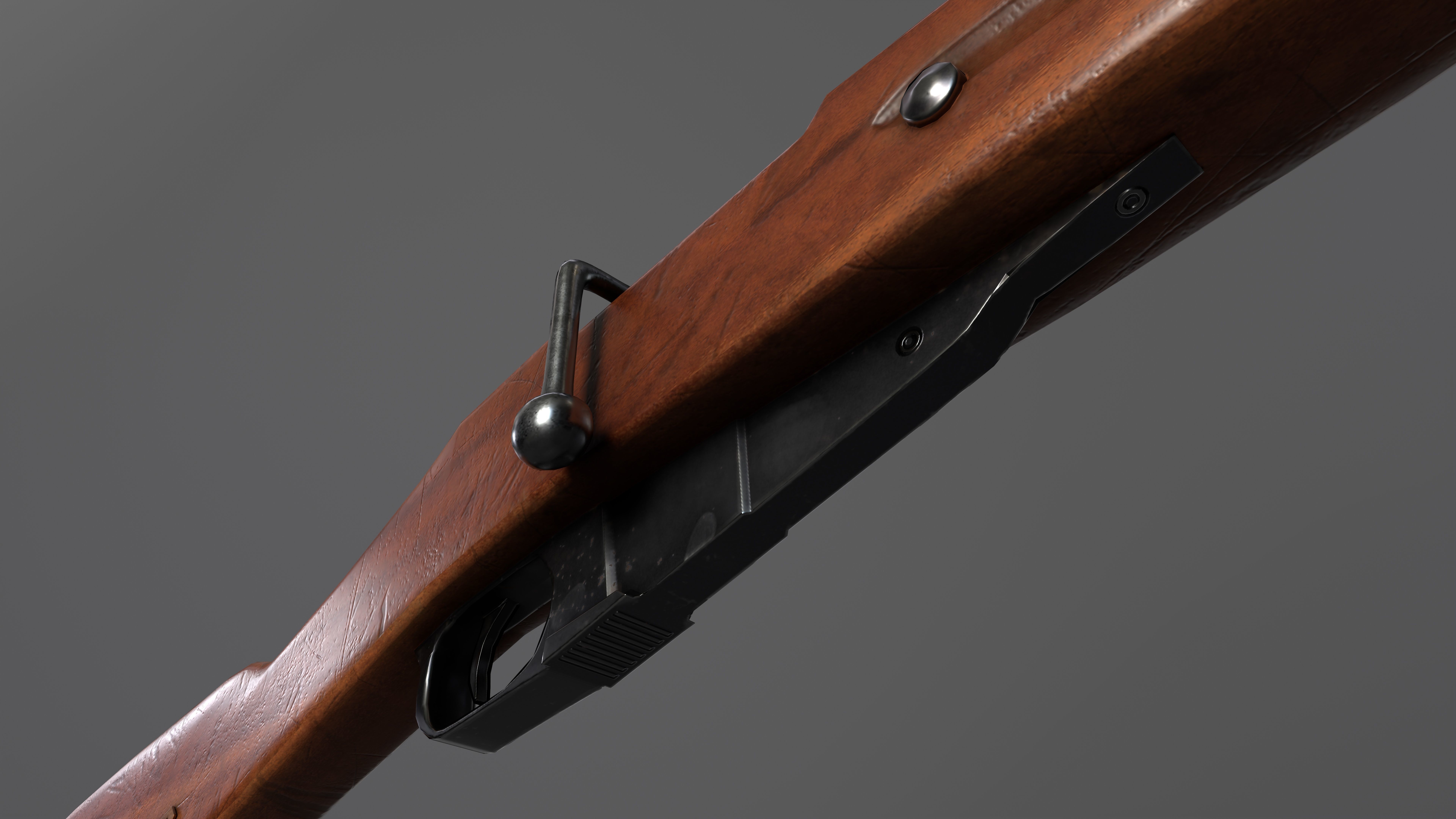 3D model Mosin Rifle VR / AR / low-poly | CGTrader