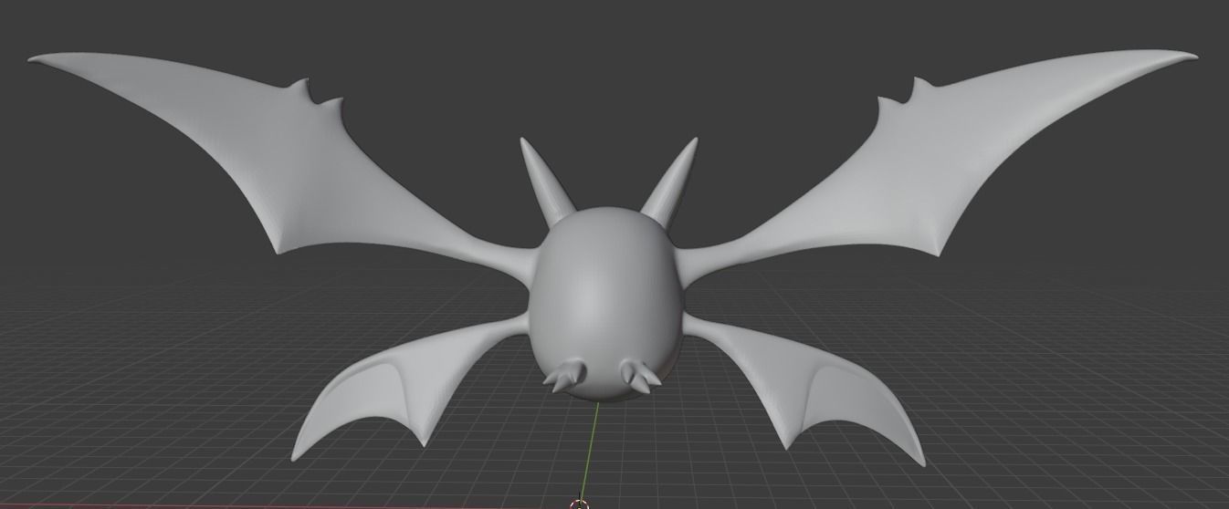 POKEMON 169 - CROBAT 3D model 3D printable | CGTrader