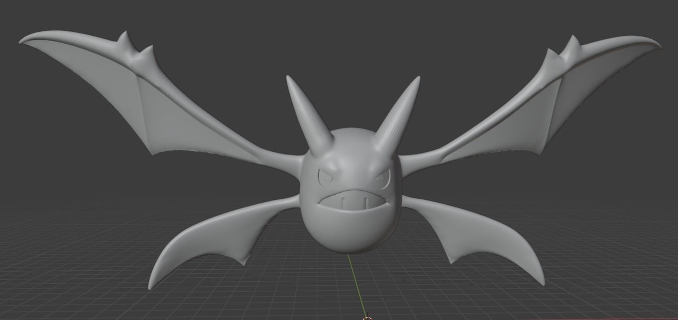 POKEMON 169 - CROBAT 3D model 3D printable | CGTrader