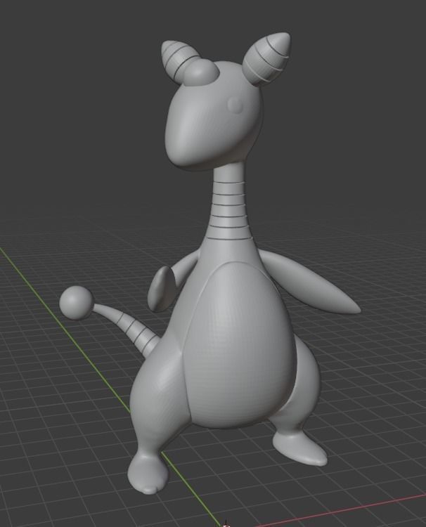 POKEMON 181 - AMPHAROS 3D model 3D printable | CGTrader