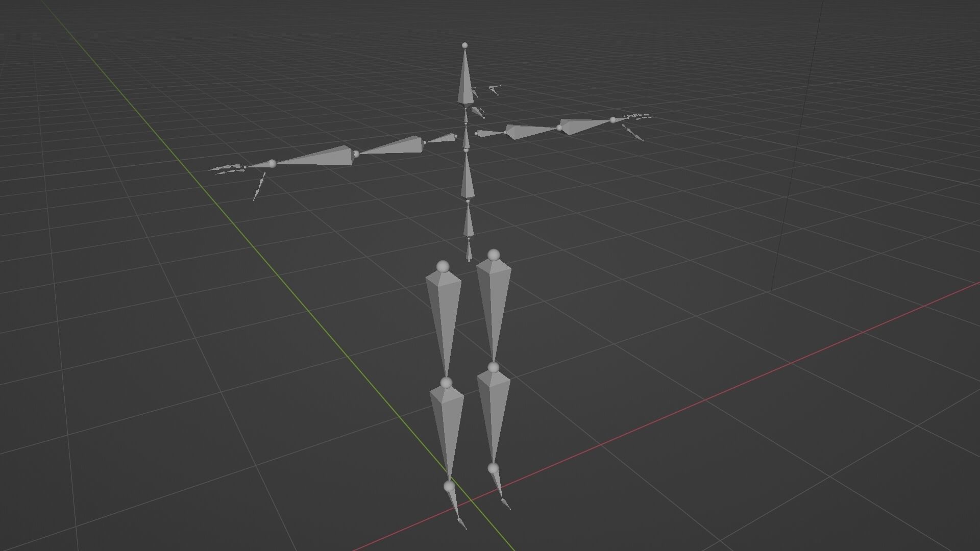 Humanoid Armature 3D model | CGTrader