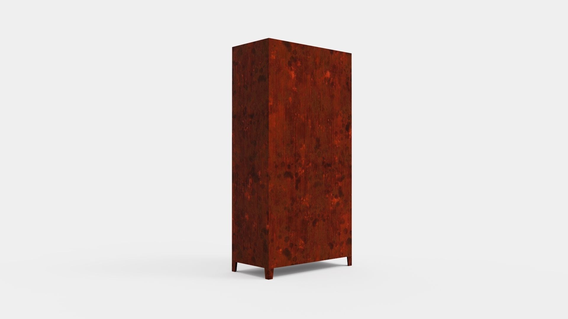 3D Model Collection METAL CABINET-RUSTY VR / AR / low-poly | CGTrader
