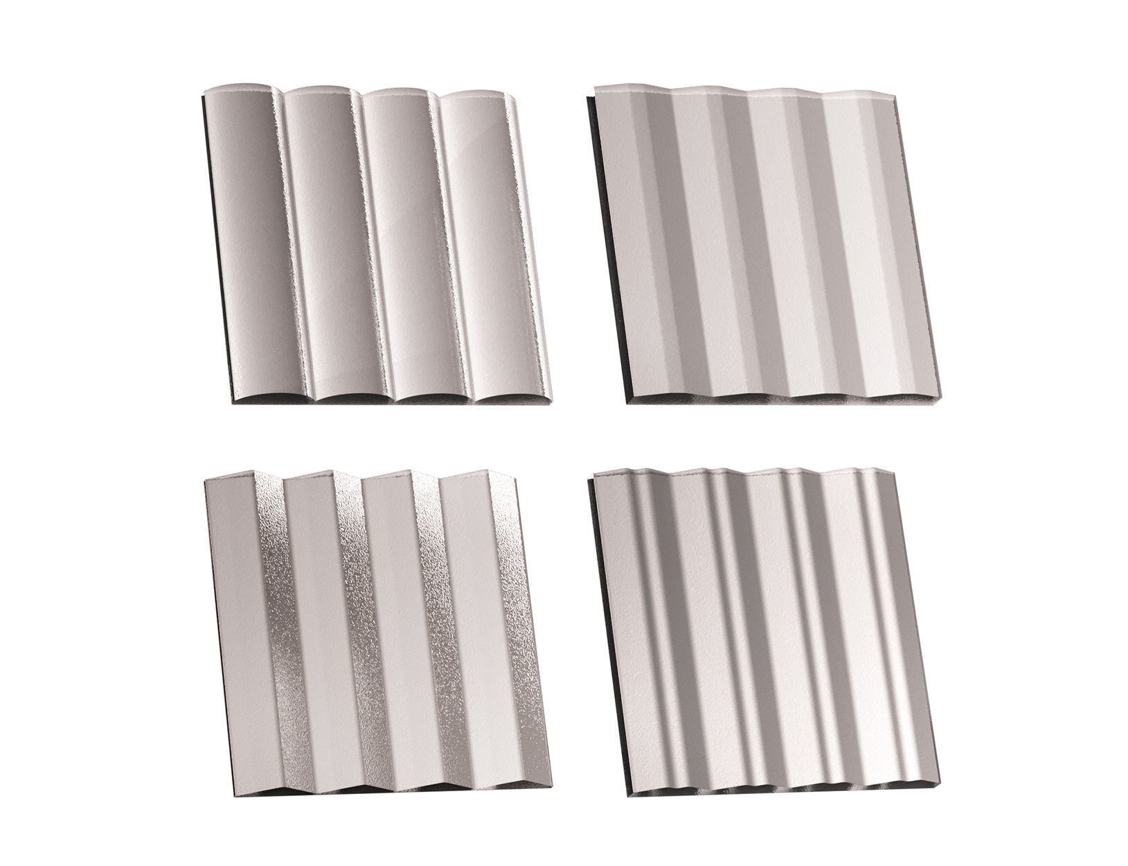 Texture Fluted Glass Set 03 VR / AR / low-poly | CGTrader