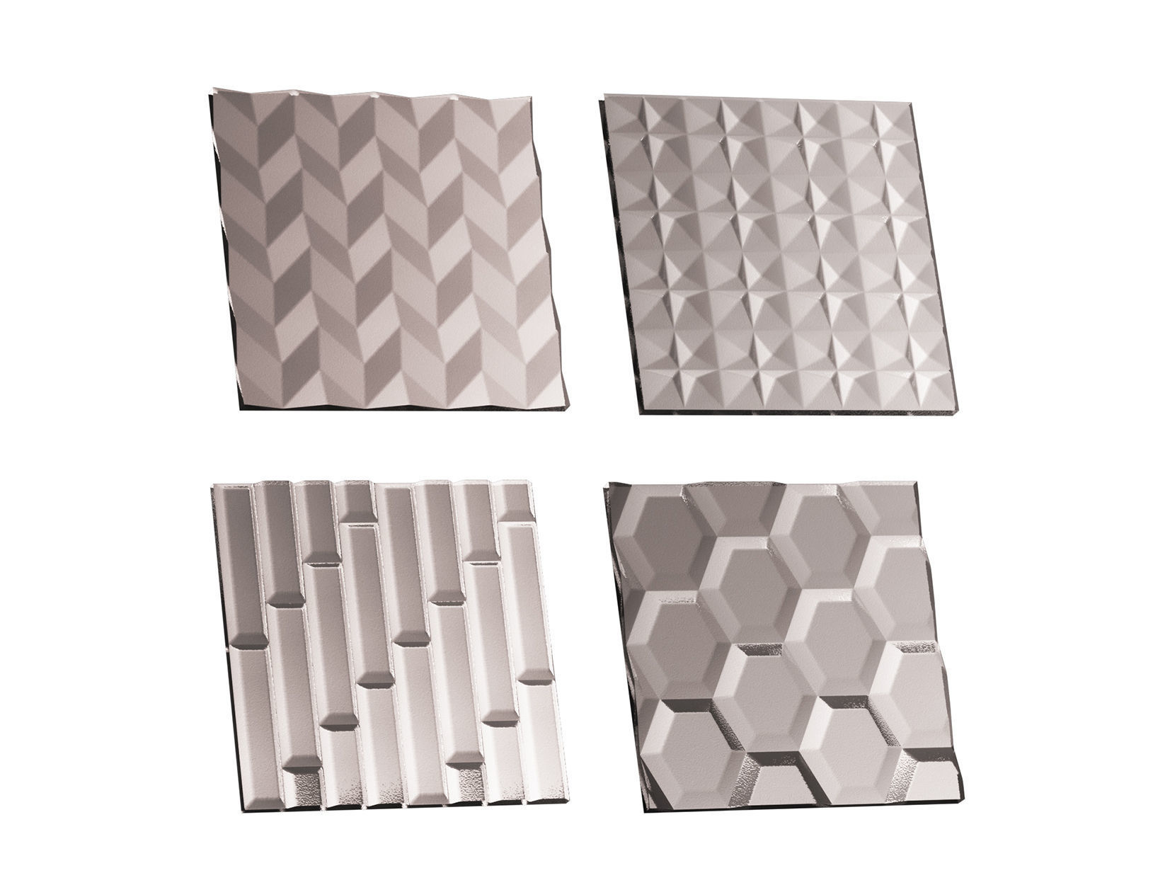 Texture Fluted Glass Set 08 VR / AR / low-poly | CGTrader