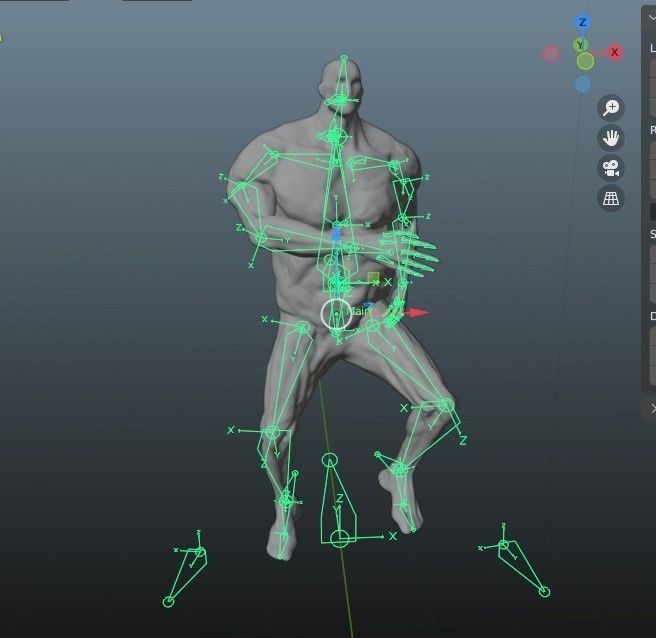 Titan Realistic human 3D model rigged | CGTrader