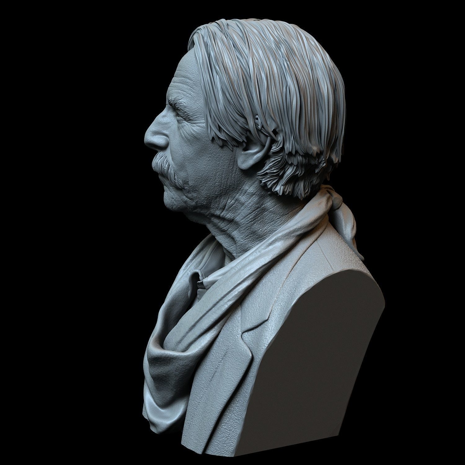 Sam Elliott 3D model 3D printable | CGTrader