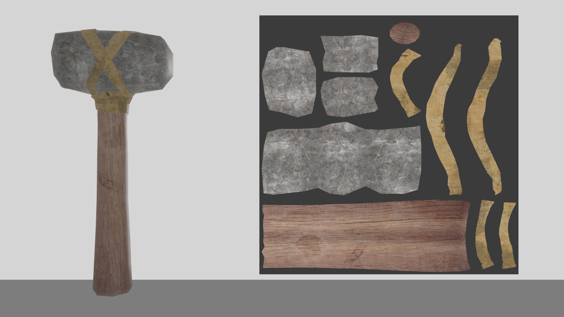 Stone Weapons 9 packs 3D model | CGTrader