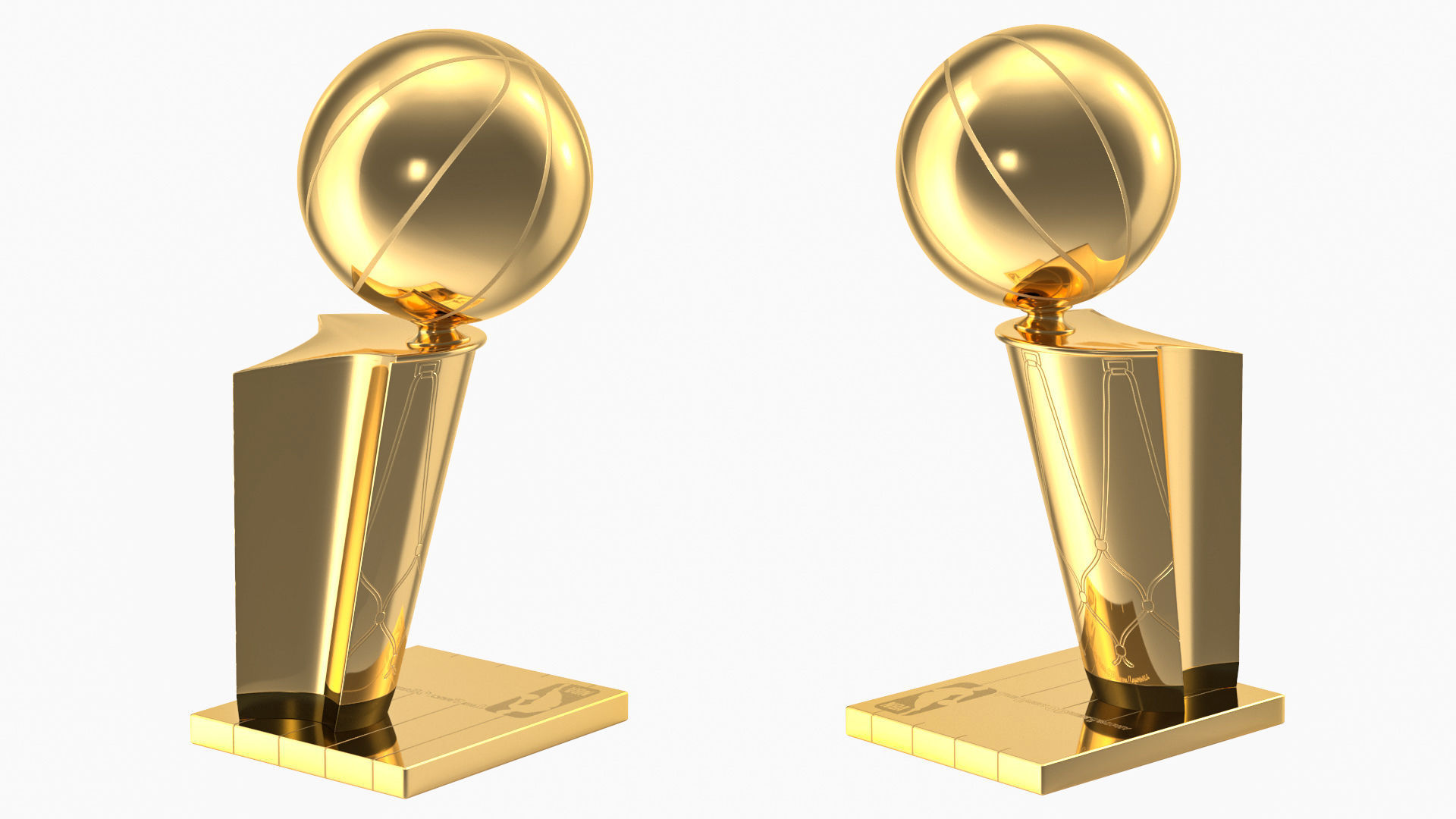 Larry OBrien NBA Championship Trophy 3D model | CGTrader