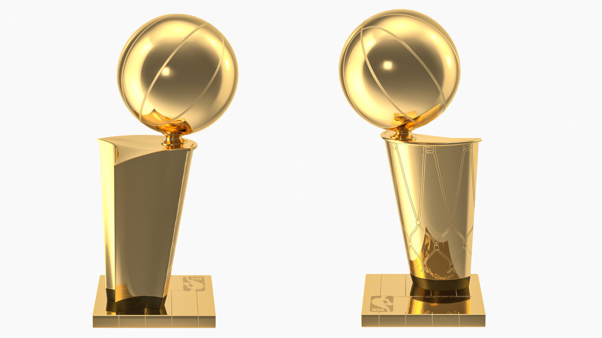 Larry OBrien NBA Championship Trophy 3D model | CGTrader