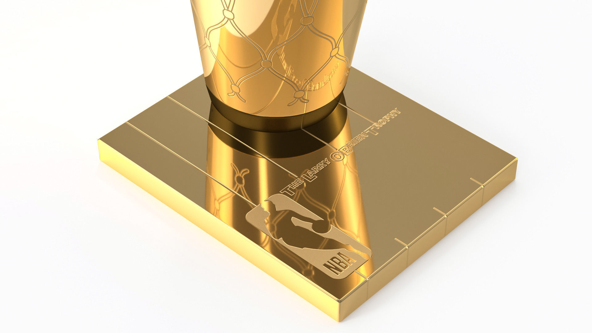 Larry OBrien NBA Championship Trophy 3D model | CGTrader