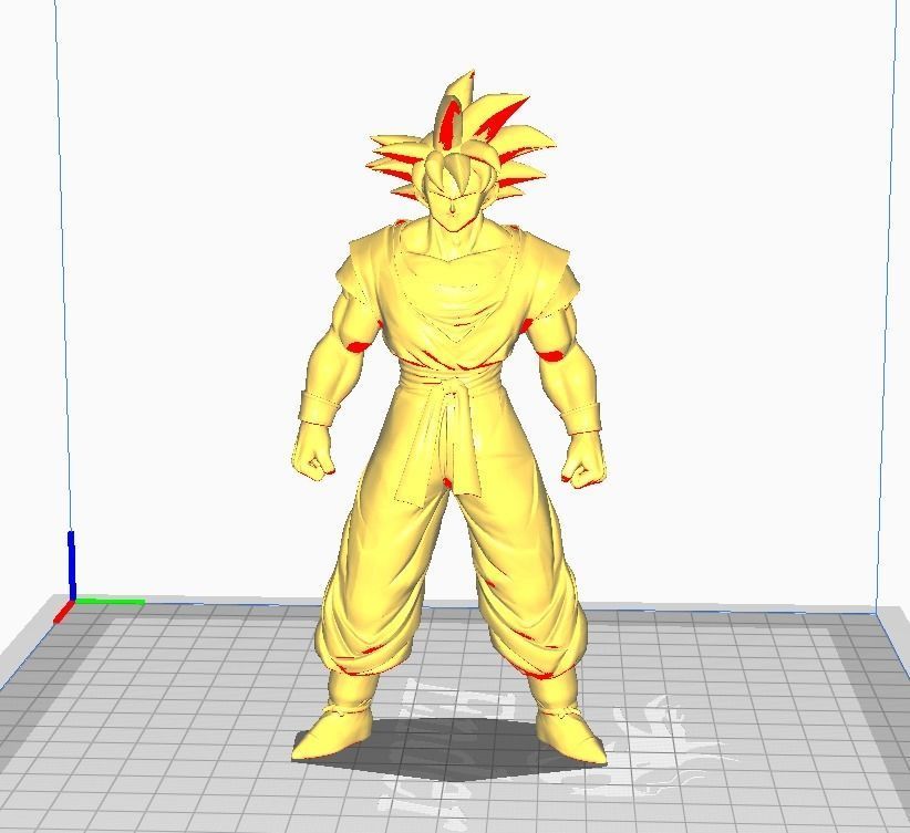 Goku 3D Model dragon ball character 3D model 3D printable | CGTrader