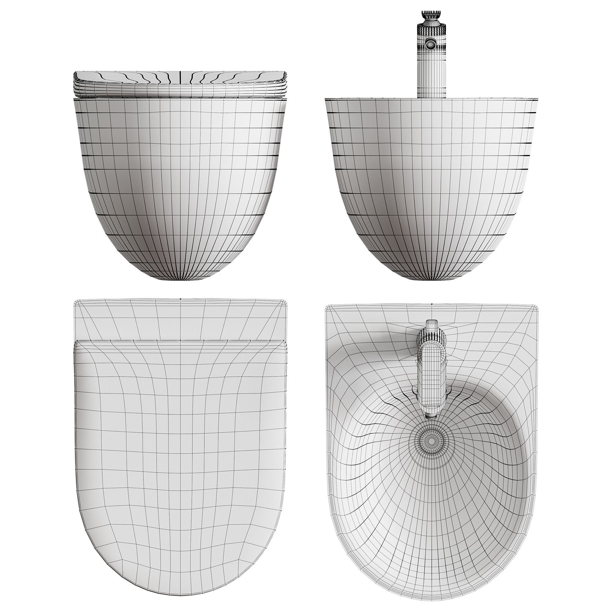 RAK-DES WC by RAK Ceramics 3D model | CGTrader