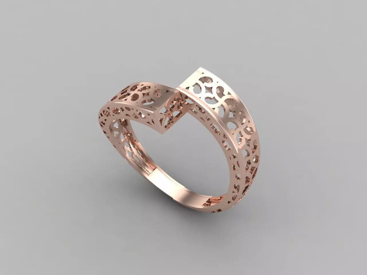 Two Head Women Ring 3DM Womens Ring 3d models 3D print model 3D model ...