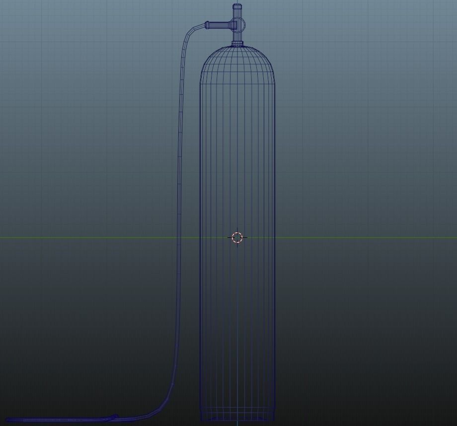 Old Oxygen Tank free VR / AR / low-poly 3D model | CGTrader