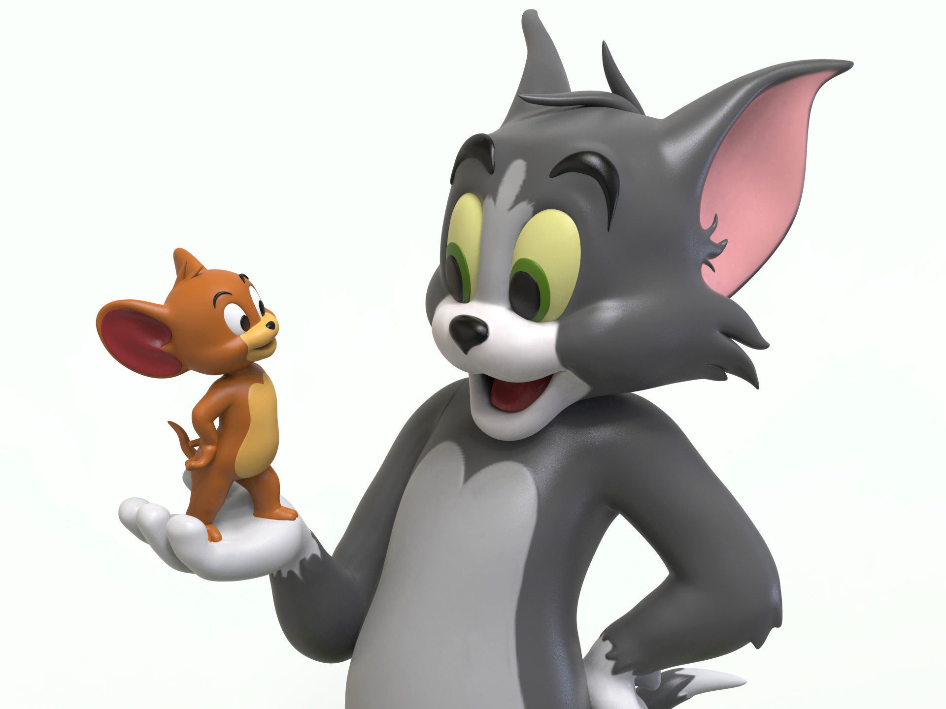 Tom and Jerry 3D model 3D printable | CGTrader