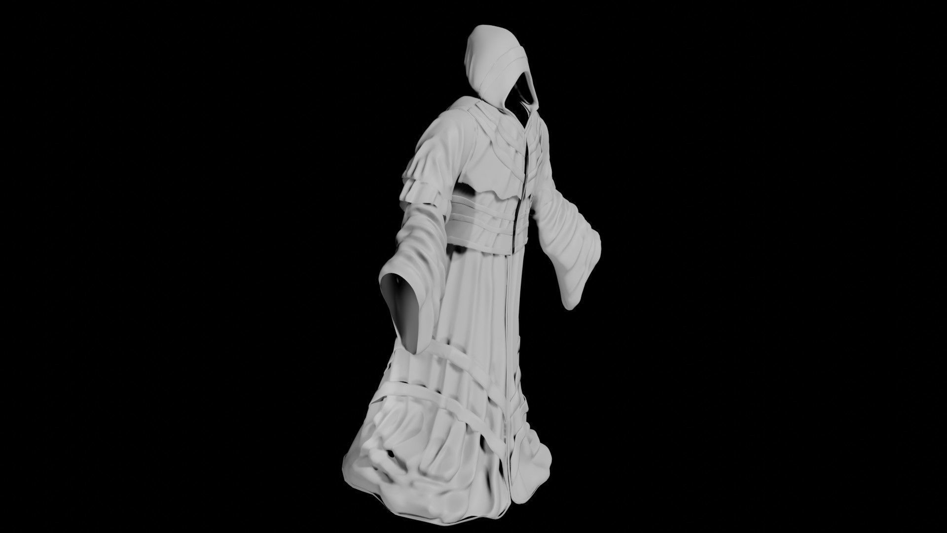 3D model Cloak robe VR / AR / low-poly | CGTrader