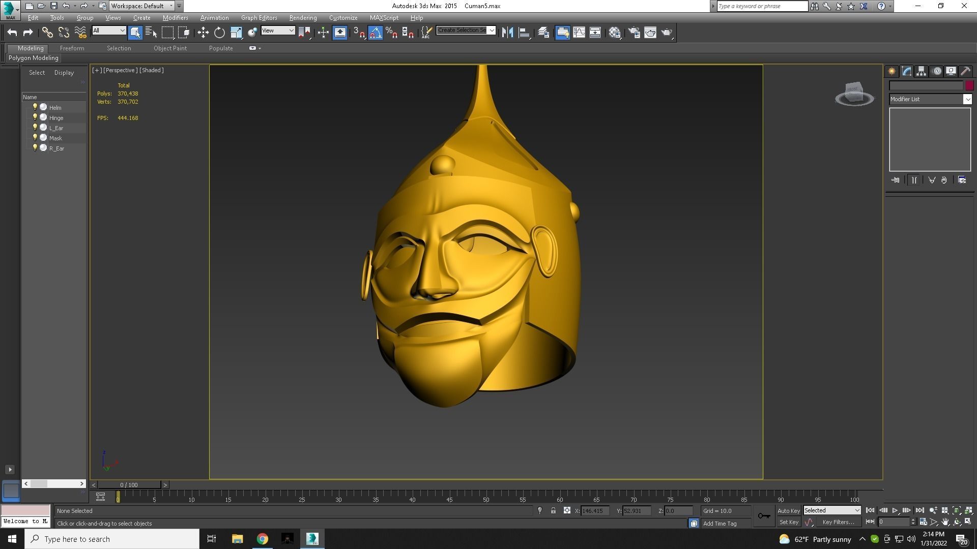 Cuman Kipchak Slavic Helmet and Mask 3D model 3D printable | CGTrader