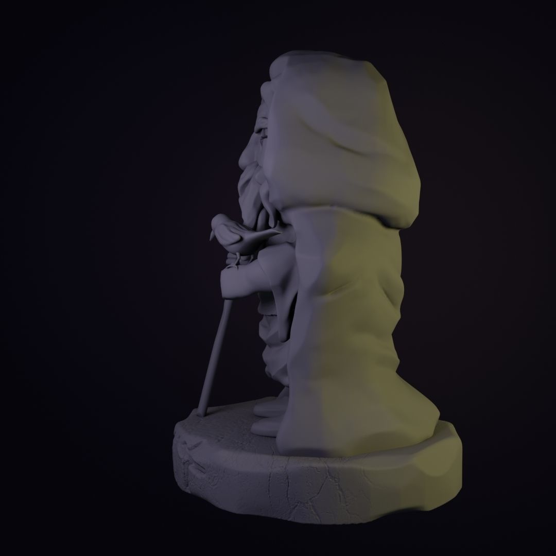Dios Odin 3D model 3D printable | CGTrader