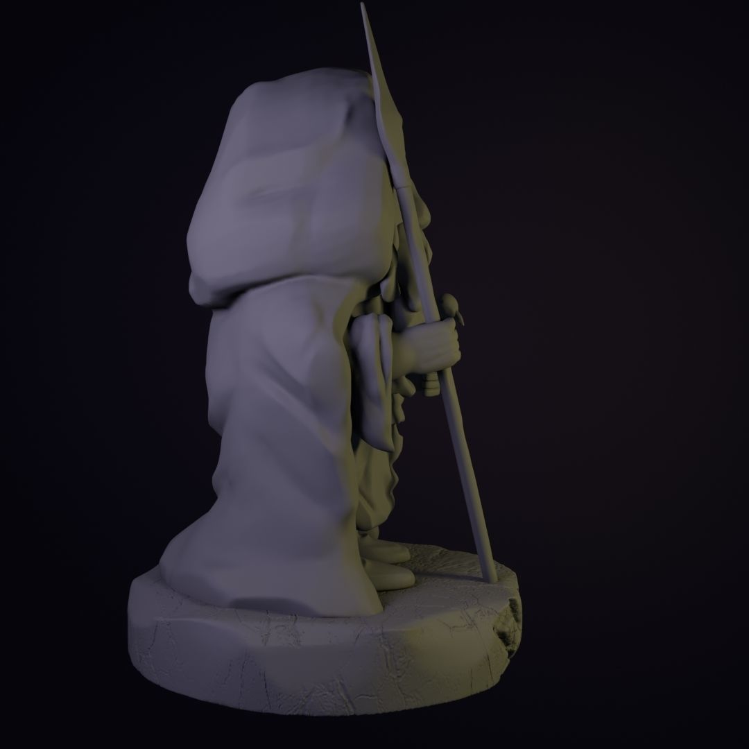 Dios Odin 3D model 3D printable | CGTrader