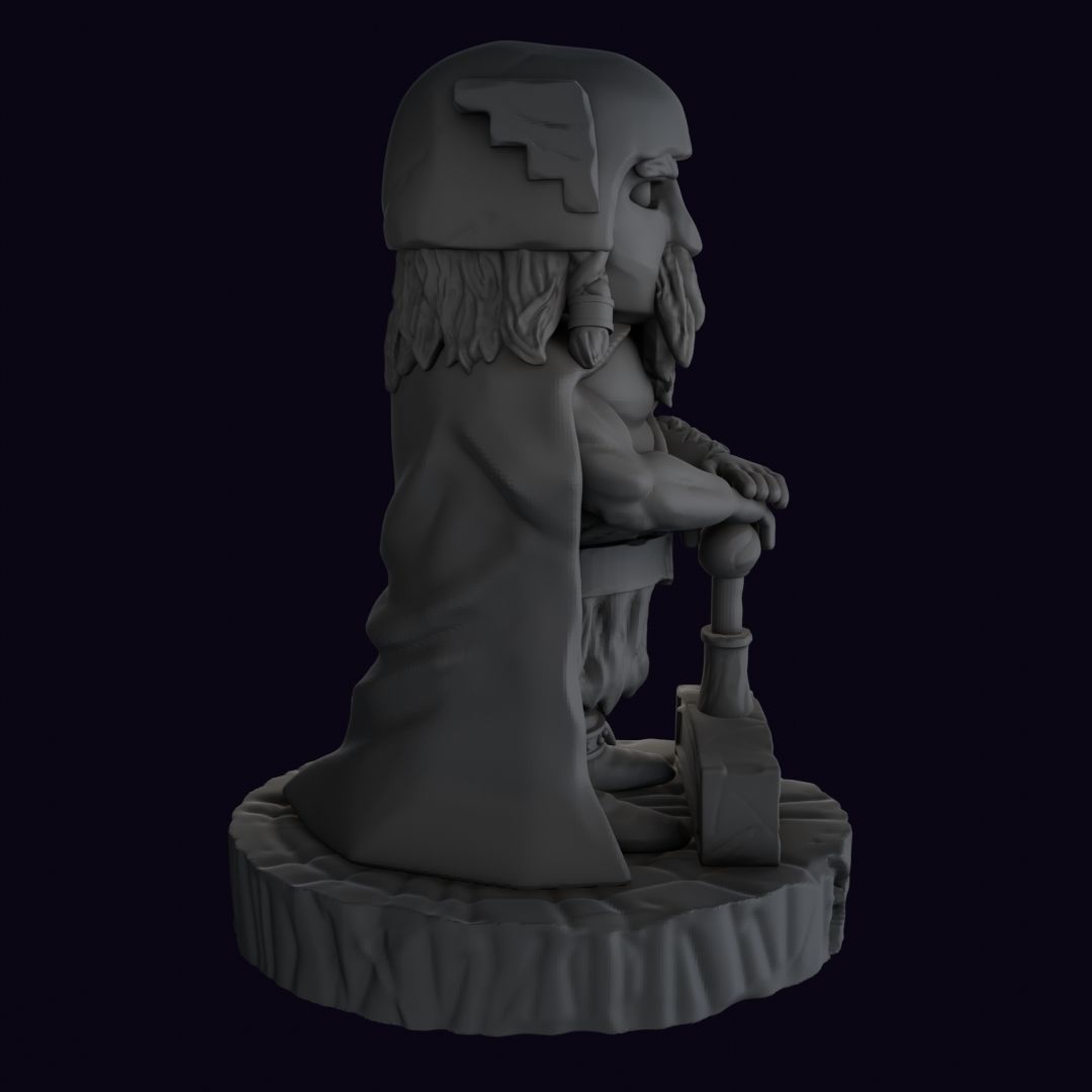 dios Thor 3D model 3D printable | CGTrader