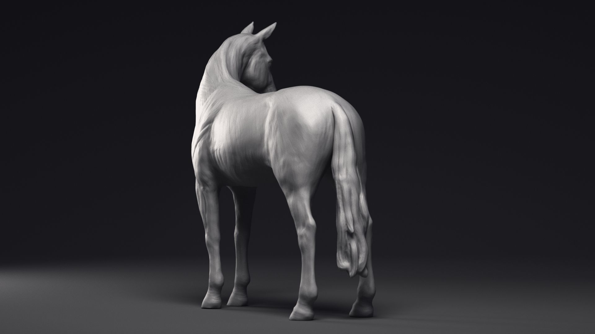 Study of a Horse Printable 3D Model 3D model 3D printable | CGTrader