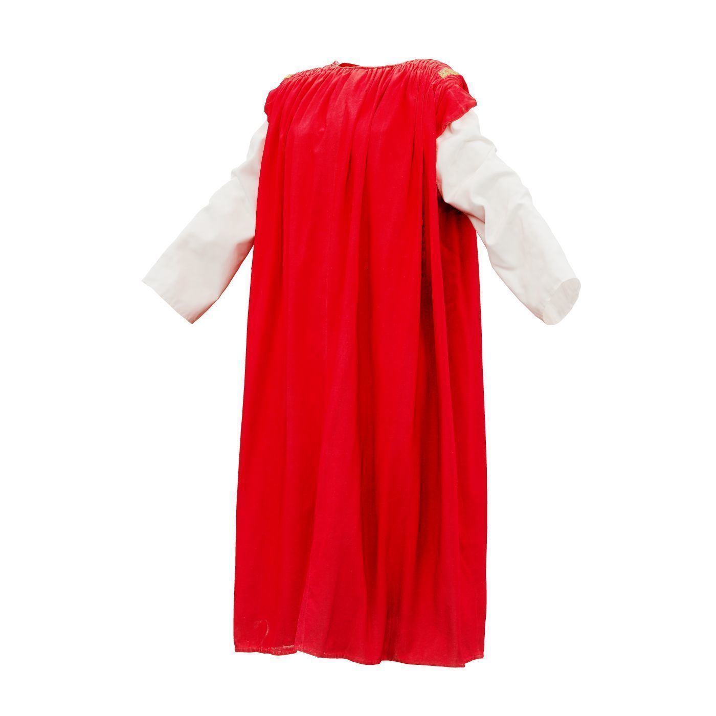 3D model Big Cape Dress VR / AR / low-poly | CGTrader